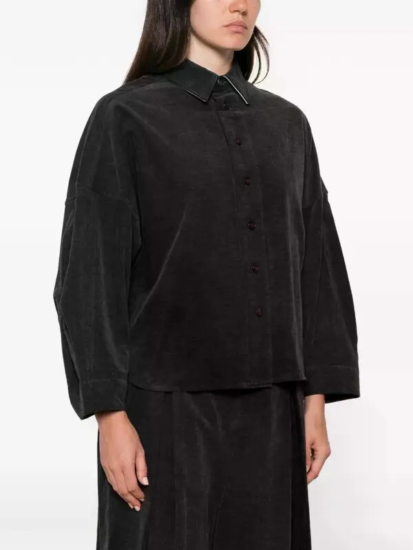 Soh Corduroy-effect Long-sleeve Shirt