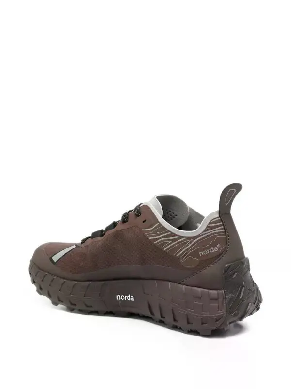 NORDA 001a Logo-print Panelled Sneakers