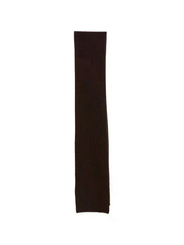 N.peal Ribbed Cashmere Scarf