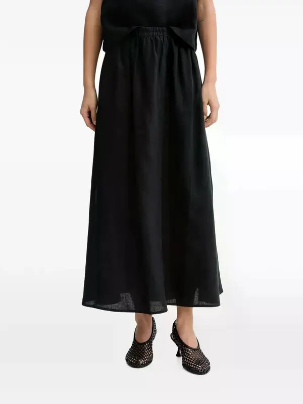 Marc O'polo Elasticated-waist Flared Maxi Skirt