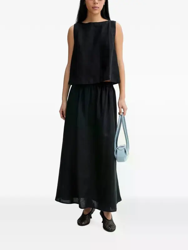Marc O'polo Elasticated-waist Flared Maxi Skirt