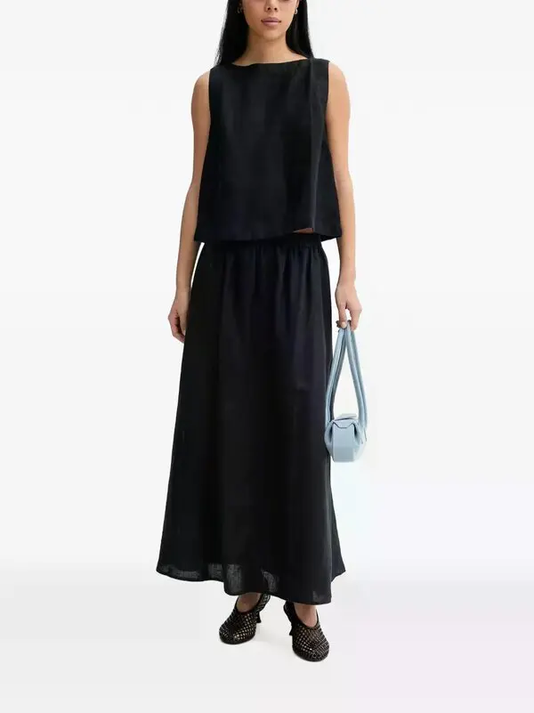 Marc O'polo Elasticated-waist Flared Maxi Skirt