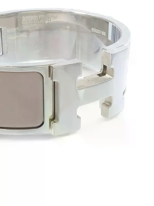 Hermès Clic Clac H Enamel Bracelet