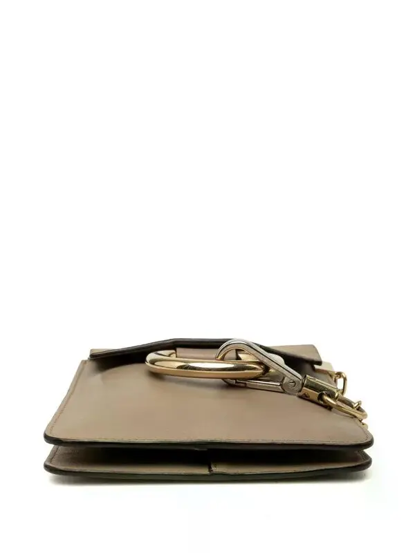 Chloé 2016 Mini Calfskin And Suede Faye Bracelet Bag Satchel - Brown