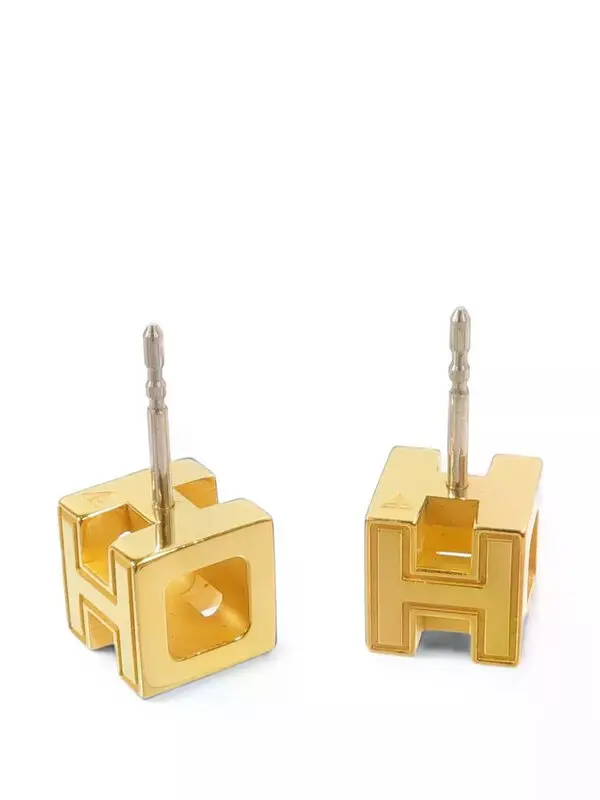 Hermès H Cube Earrings