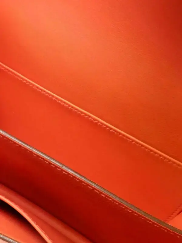 Hermès 2016 Mini Constance Cross Body Bag - Orange
