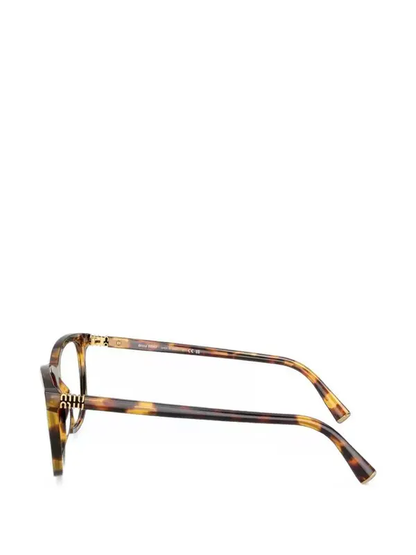Miu Miu Tortoiseshell-effect Glasses