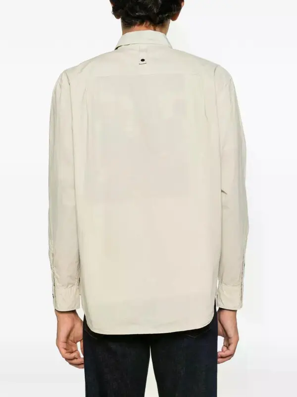 Stone Island Button-down Chest-pocket Shirt