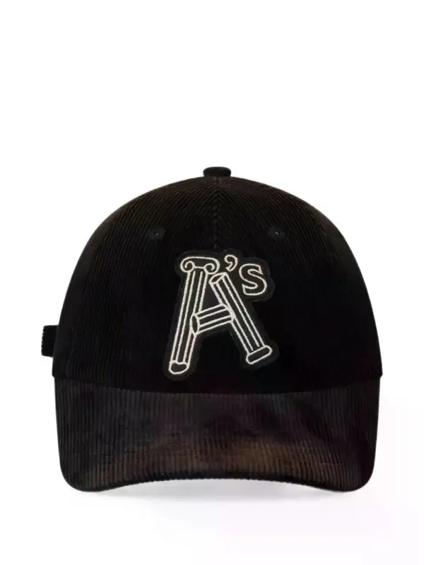Aries Column A Corduroy Cap - Black