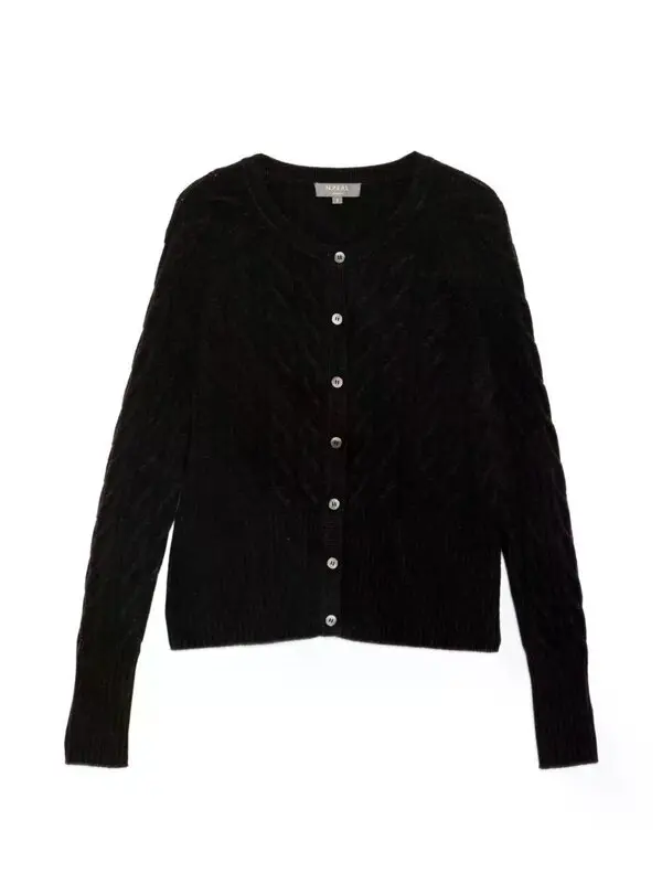N.peal Myla Cable-knit Cardigan