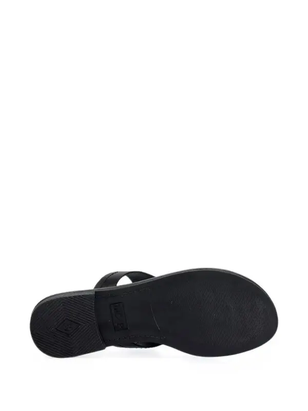Marc O'polo Logo-debossed Leather Sandals