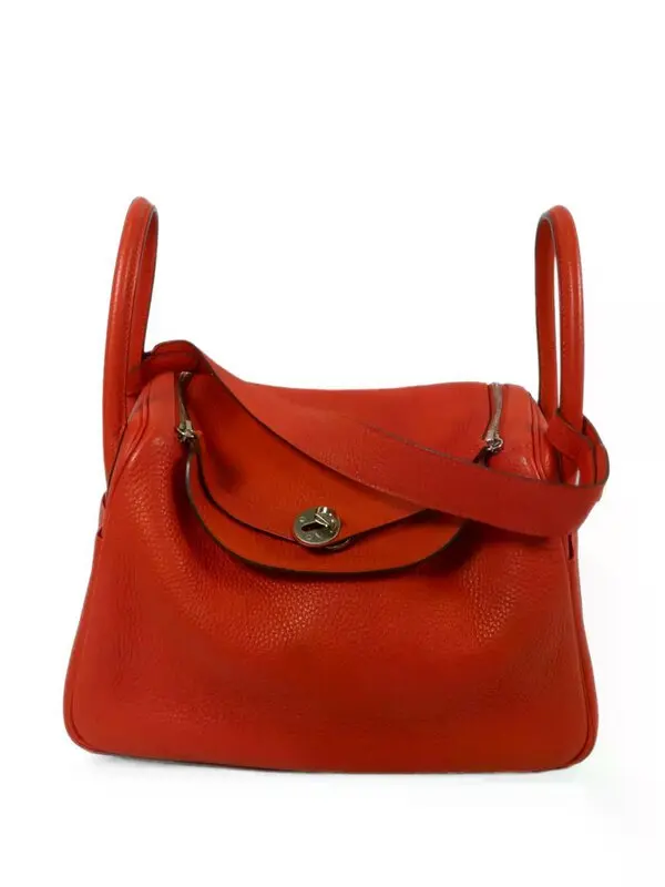 Hermès 2016 30 Lindy Shoulder Bag - Red