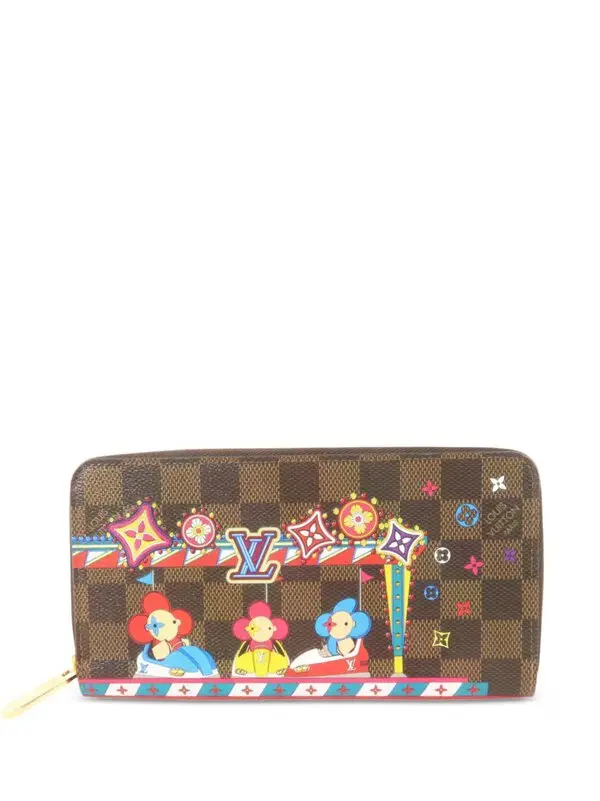 LOUIS VUITTON Vivienne Damier Ebene Zippy Wallet