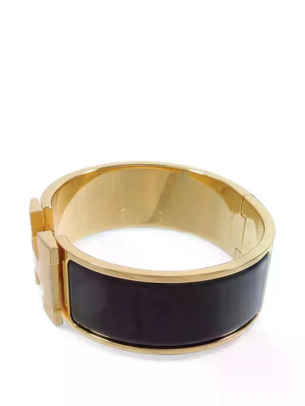Hermès Clic-clac H Enamel Bracelet