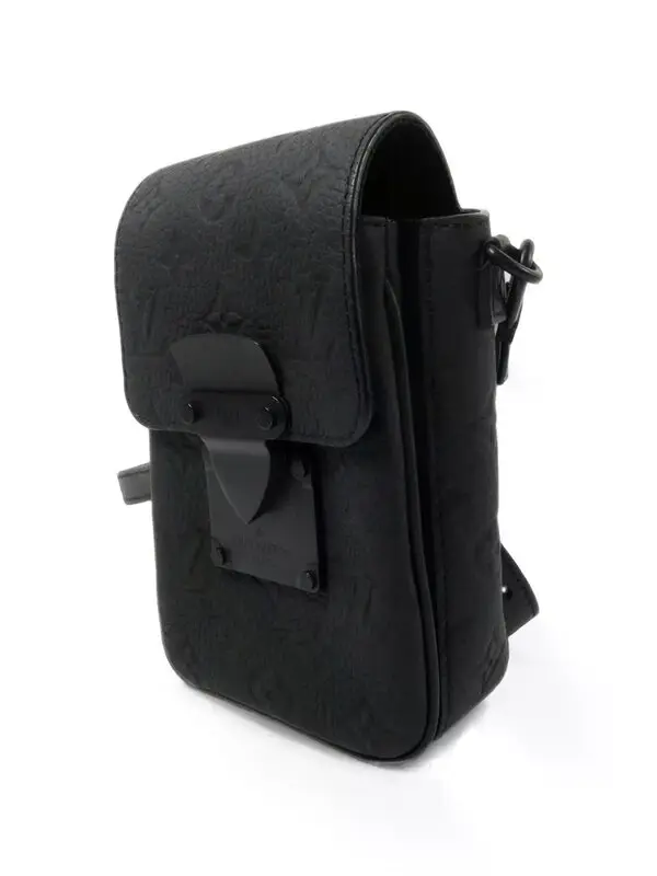 LOUIS VUITTON S-lock Monogram Taurillon Messenger Bag