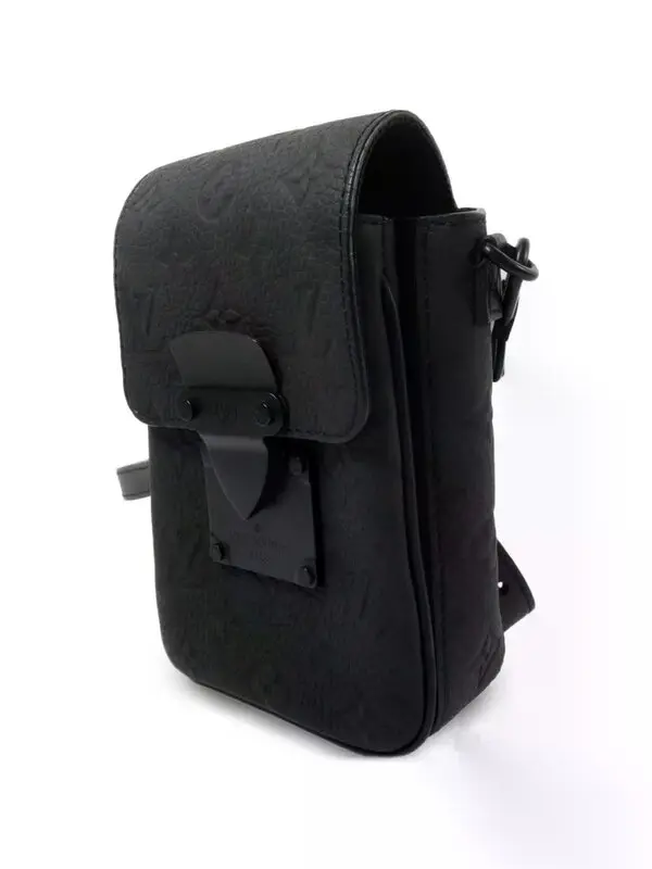 LOUIS VUITTON S-lock Monogram Taurillon Messenger Bag