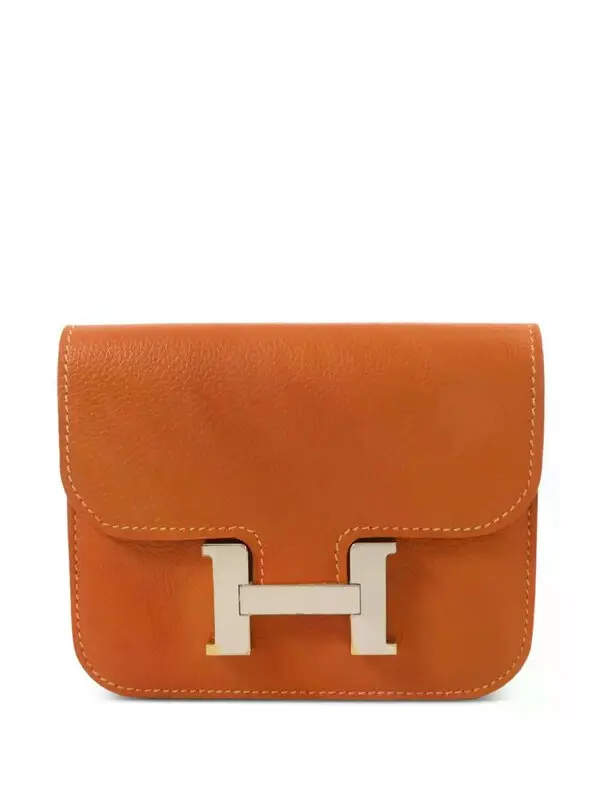 Hermès Constance Slim Bifold Leather Wallet