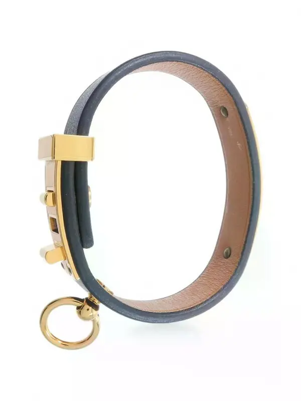 Hermès 2019 Mini Dog Leather Bracelet