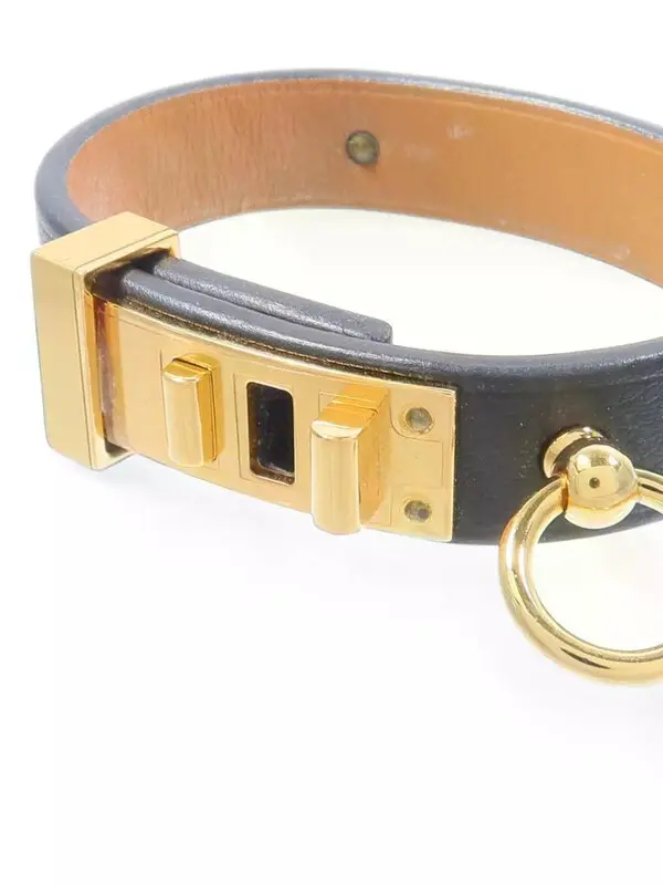 Hermès 2019 Mini Dog Leather Bracelet