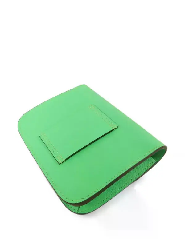 Hermès Constance Slim Bifold Wallet - Green