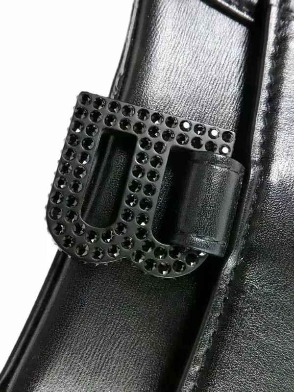 Balenciaga Hourglass Xs Crystal-embellished Tote Bag