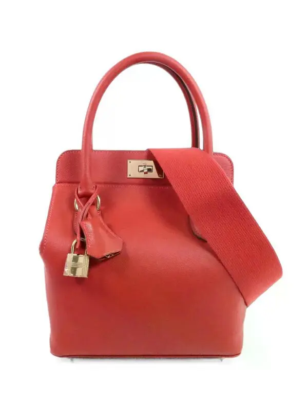 Hermès Tool Box 20 Tote Bag - Red