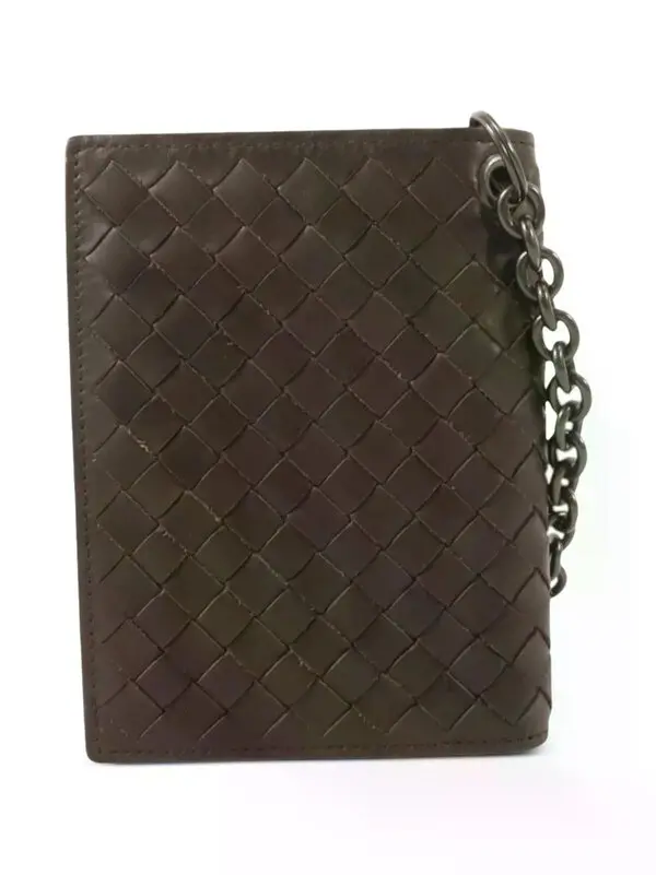 Bottega Veneta Intrecciato Bifold Wallet - Brown