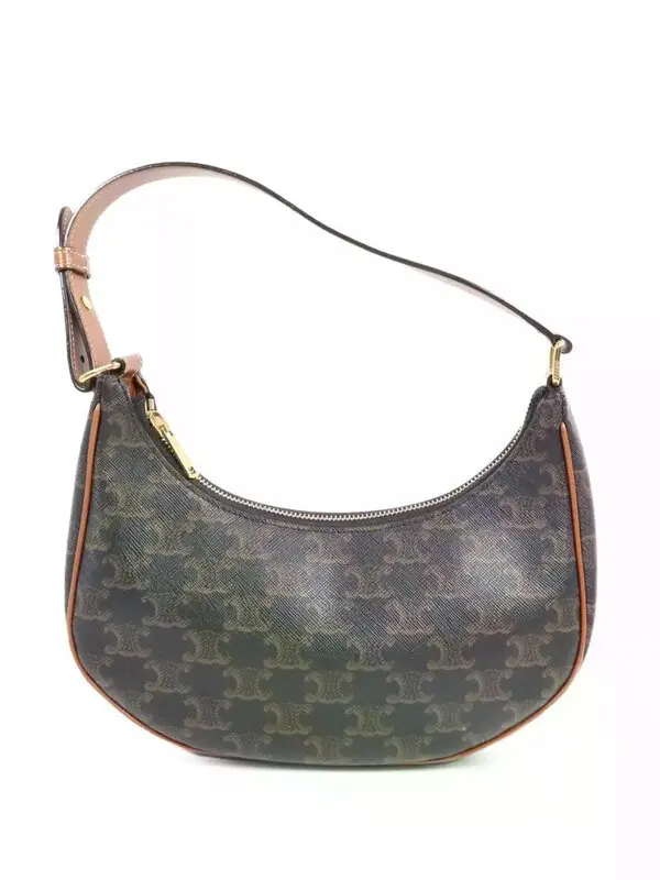 Celine Medium Ava Triomphe Shoulder Bag - Brown
