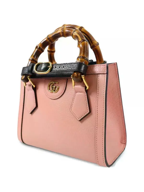 Gucci Diana Bamboo Tote Bag