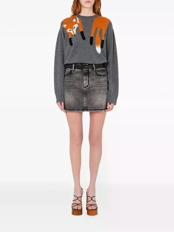 Moschino Inlaid Wool Sweater