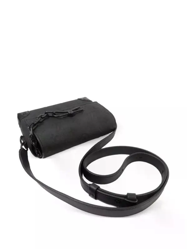 LOUIS VUITTON Monogram Taurillon Steamer Shoulder Bag