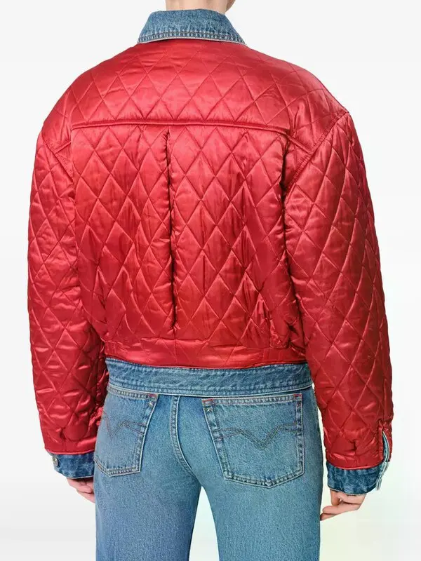 Isabel Marant Étoile Devyna Quilted Satin Jacket