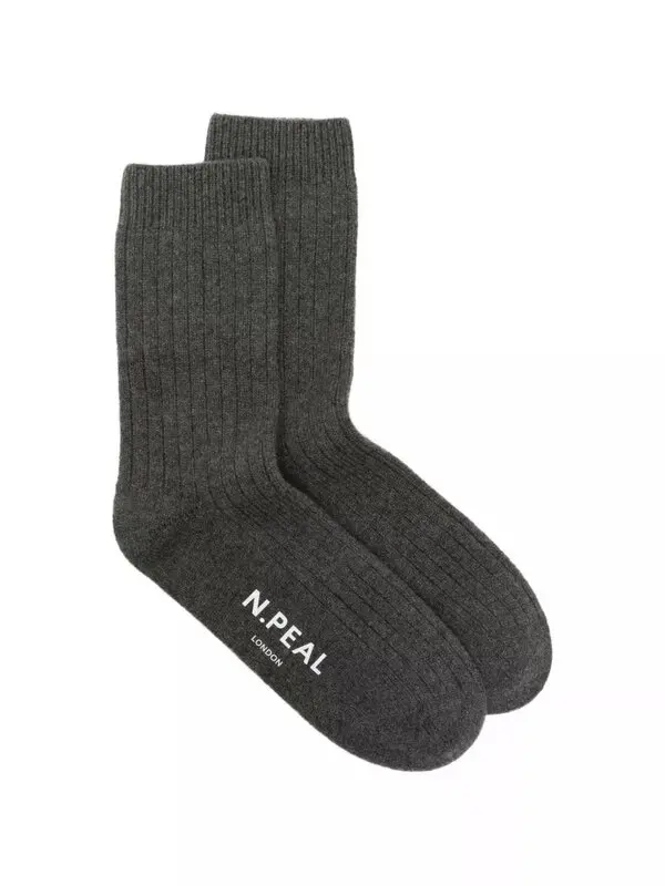 N.peal Ribbed-knit Socks
