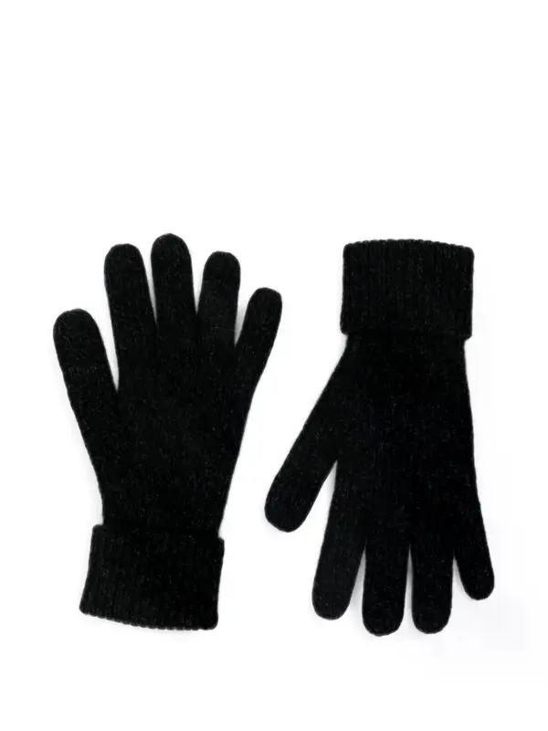 N.peal Ribbed-knit Gloves