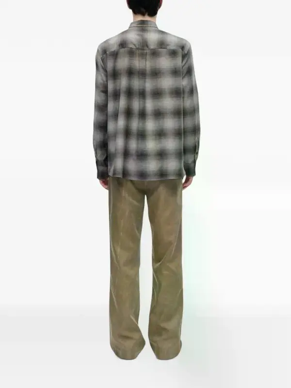 BERNER KUHL Volume Check-print Shirt