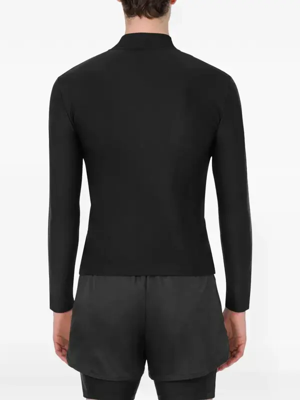 Moschino Logo-tape Zip-up Sweatshirt