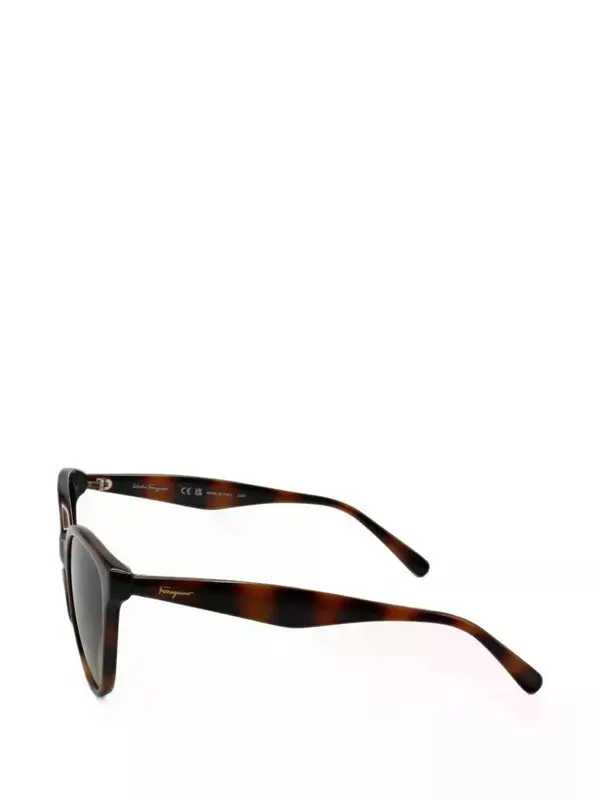 FERRAGAMO Tortoiseshell-effect Cat-eye Sunglasses