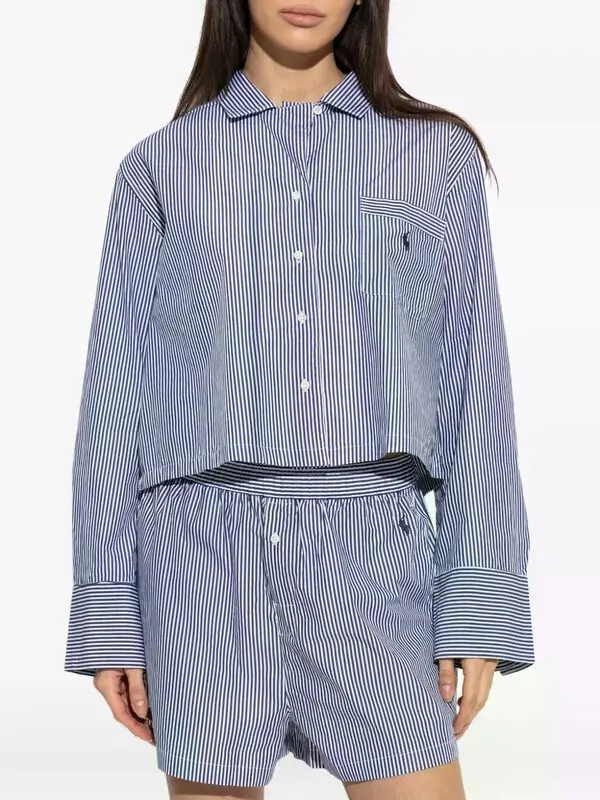 Polo Ralph Lauren Striped Cotton Pajamas Set