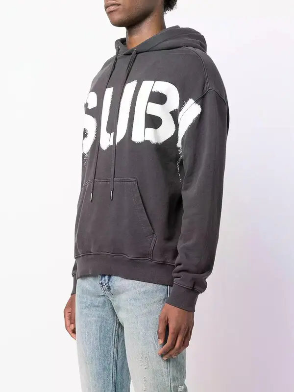 Ksubi Graffiti Stencil Logo Hoodie