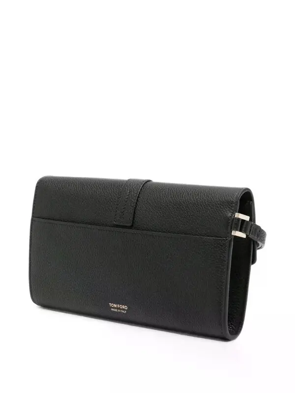 TOM FORD T-clasp Grained Leather Wallets