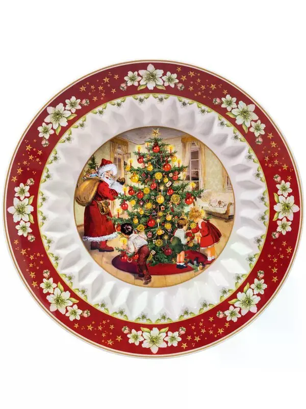 VILLEROY & BOCH Toy's Fantasy Porcelain Plate - Red