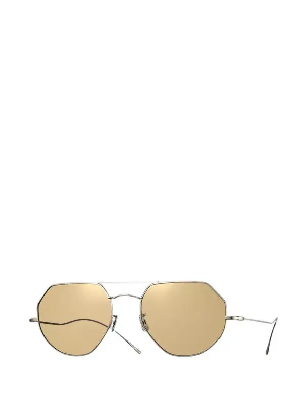EYEVAN7285 1007 Geometric-frame Sunglasses - Silver