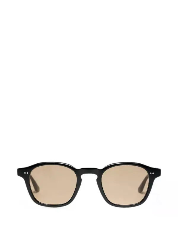 PETER AND MAY Pm Palace Round Sunglasses - Black
