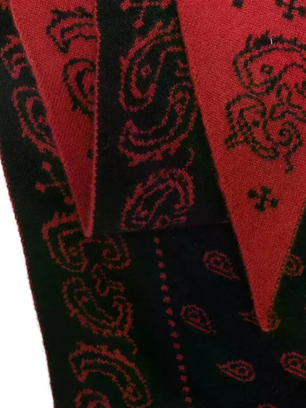 Guest In Residence Paisley-print Cashmere Scarf