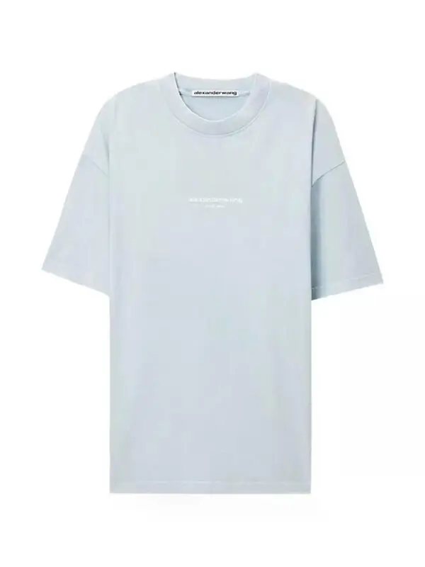Alexander Wang Logo-print T-shirt - Blue