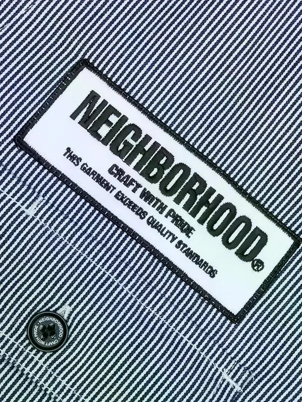 NEIGHBORHOOD Pocket-striped Polo Shirt