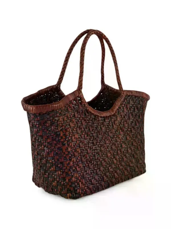 Dragon Diffusion Small Maori Nantucket Woven Tote Bag