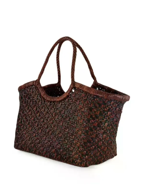 Dragon Diffusion Small Maori Nantucket Woven Tote Bag