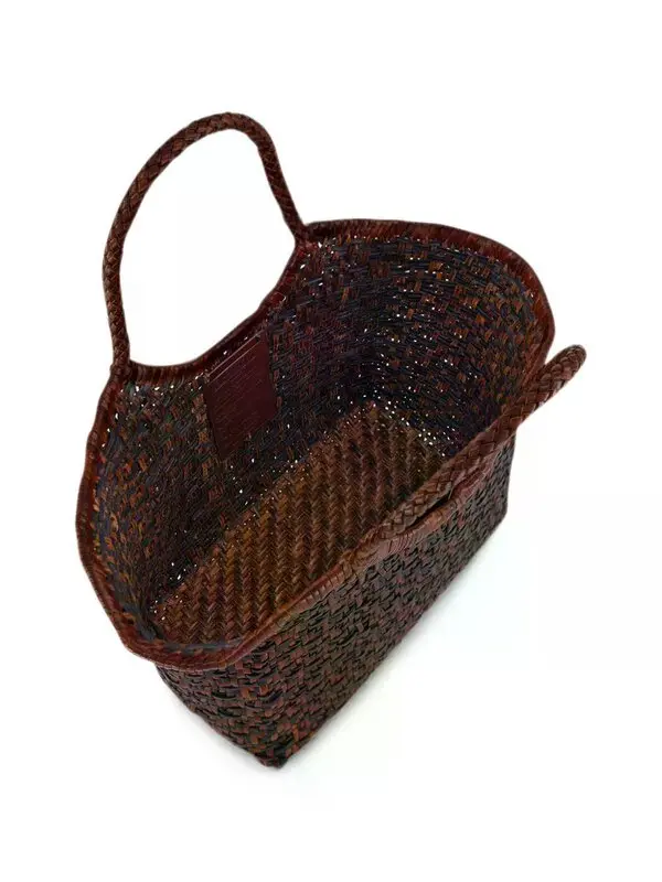 Dragon Diffusion Small Maori Nantucket Woven Tote Bag