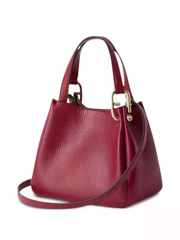 Furla Grained Leather Tote Bag